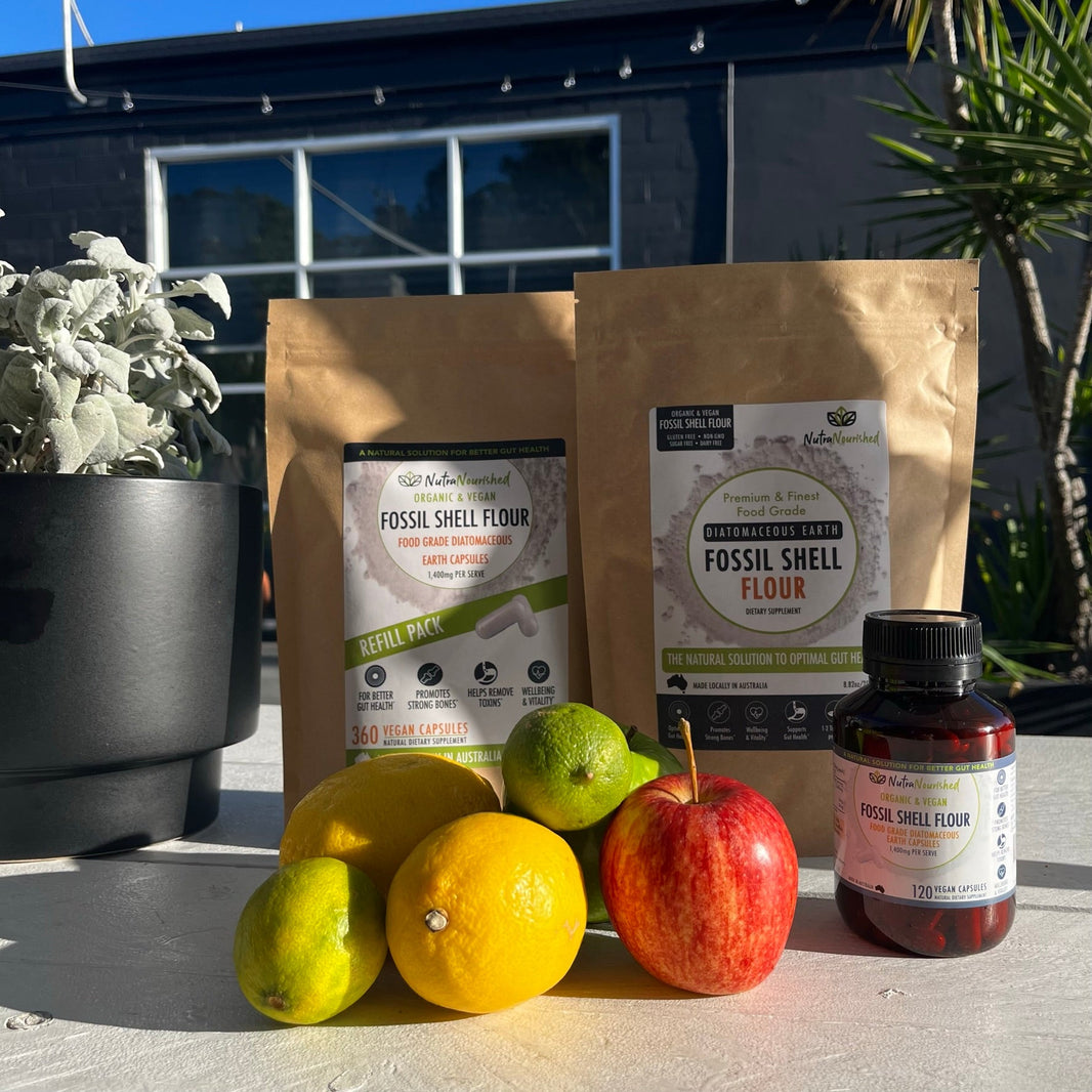 Diatomaceous Earth Powder & Fossil Shell Flour - Nutra Nourished